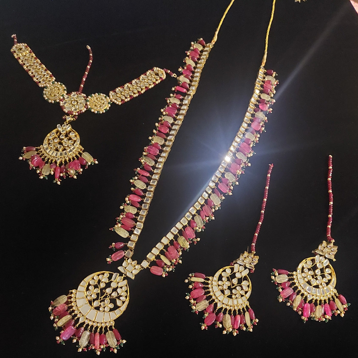 Neha Kundan Set – Niyoush Jewellery
